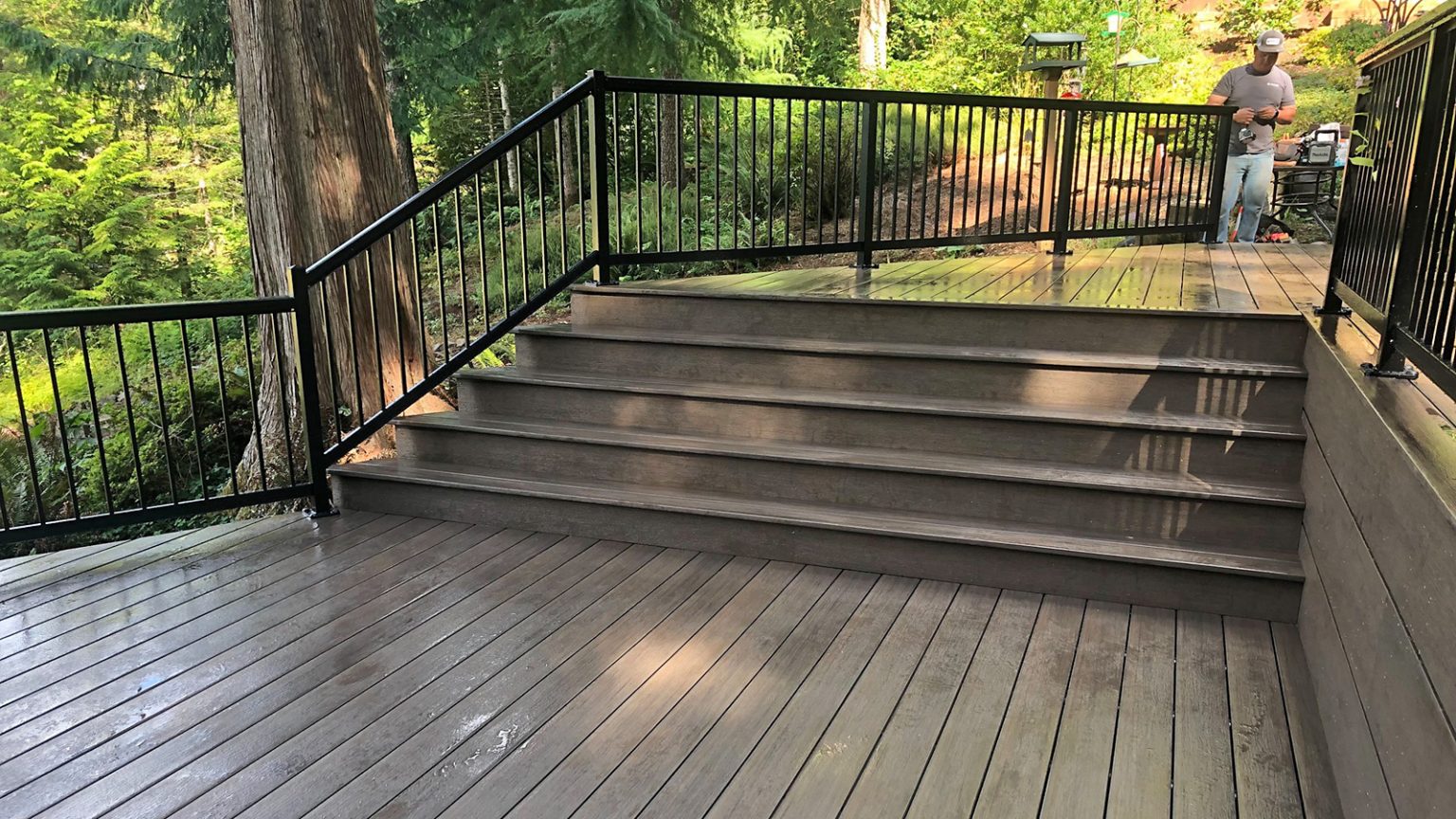 TR200 Black Picket Railing - Precision Rail | Portland, OR