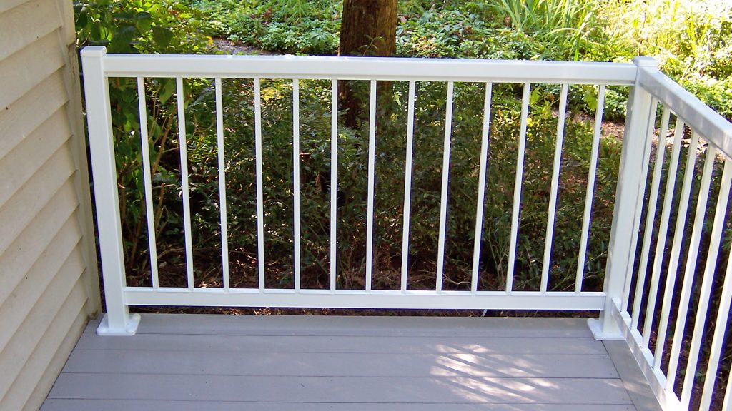 TR375 White Picket Railing - Precision Rail | Portland, OR